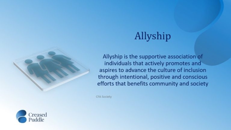 Allyship - Creased Puddle